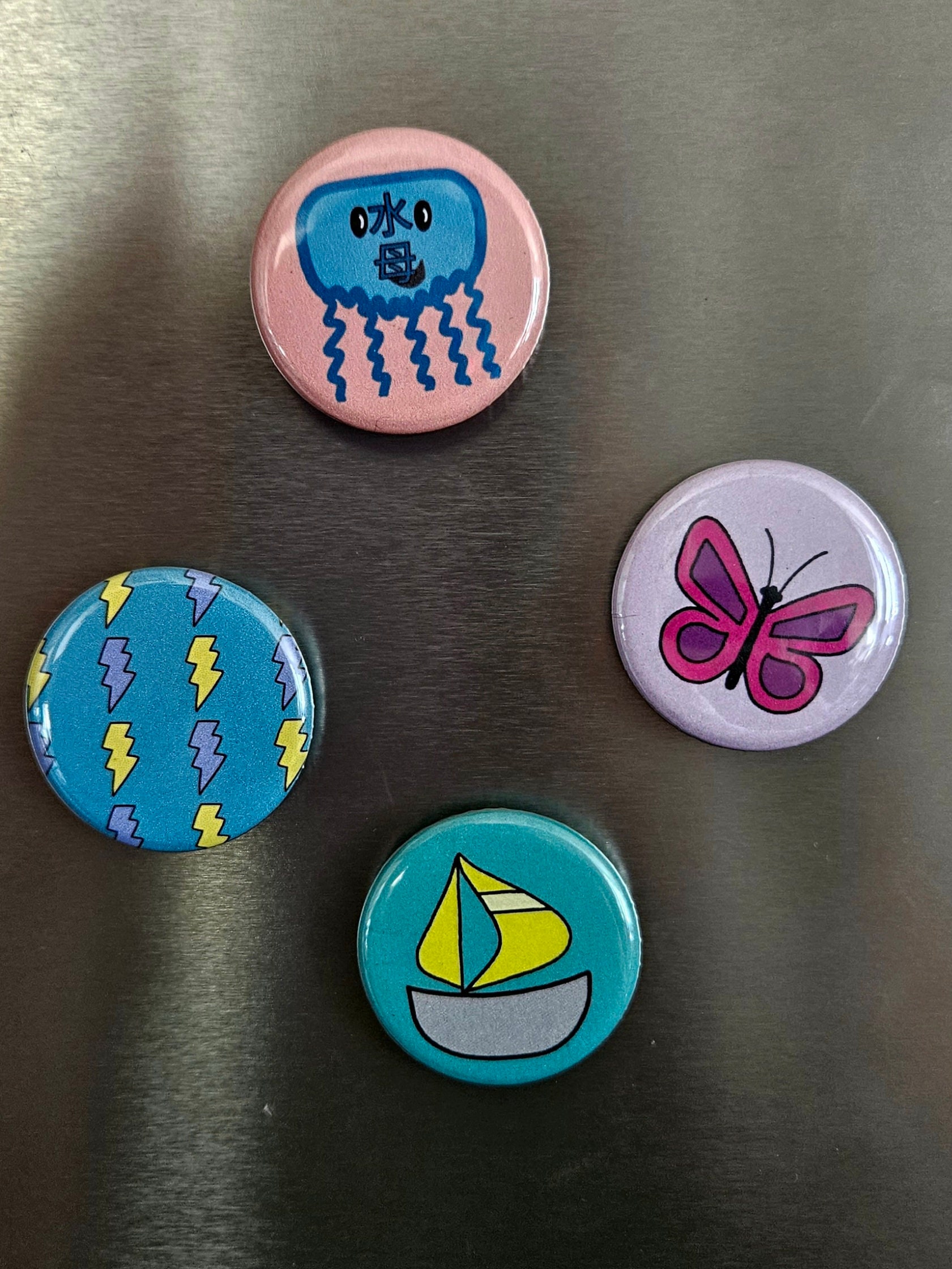 Chinese Character Magnet Sets - Etsy