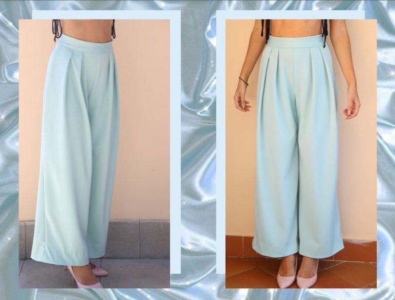 Trouser Pants Sewing Pattern - Size Range XS-XL - Download A4 PDF ...