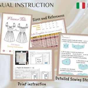 Dress Sewing Pattern - Size Range XS-XL - Download A4 PDF Sewing ...