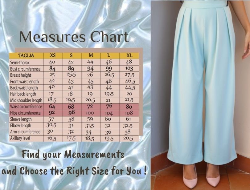 Trouser Pants Sewing Pattern - Size Range XS-XL - Download A4 PDF ...