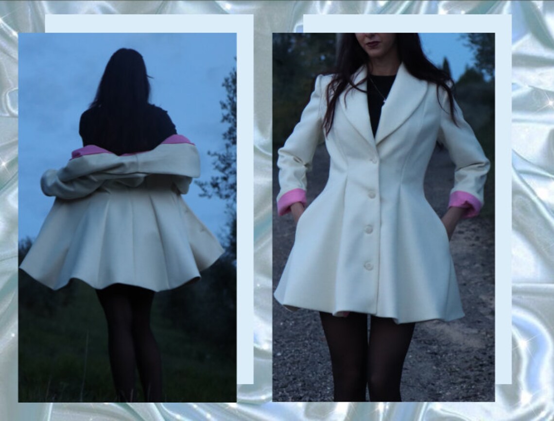 Coat Sewing Pattern - Size Range XS-XL - Download A4 PDF Sewing Pattern ...