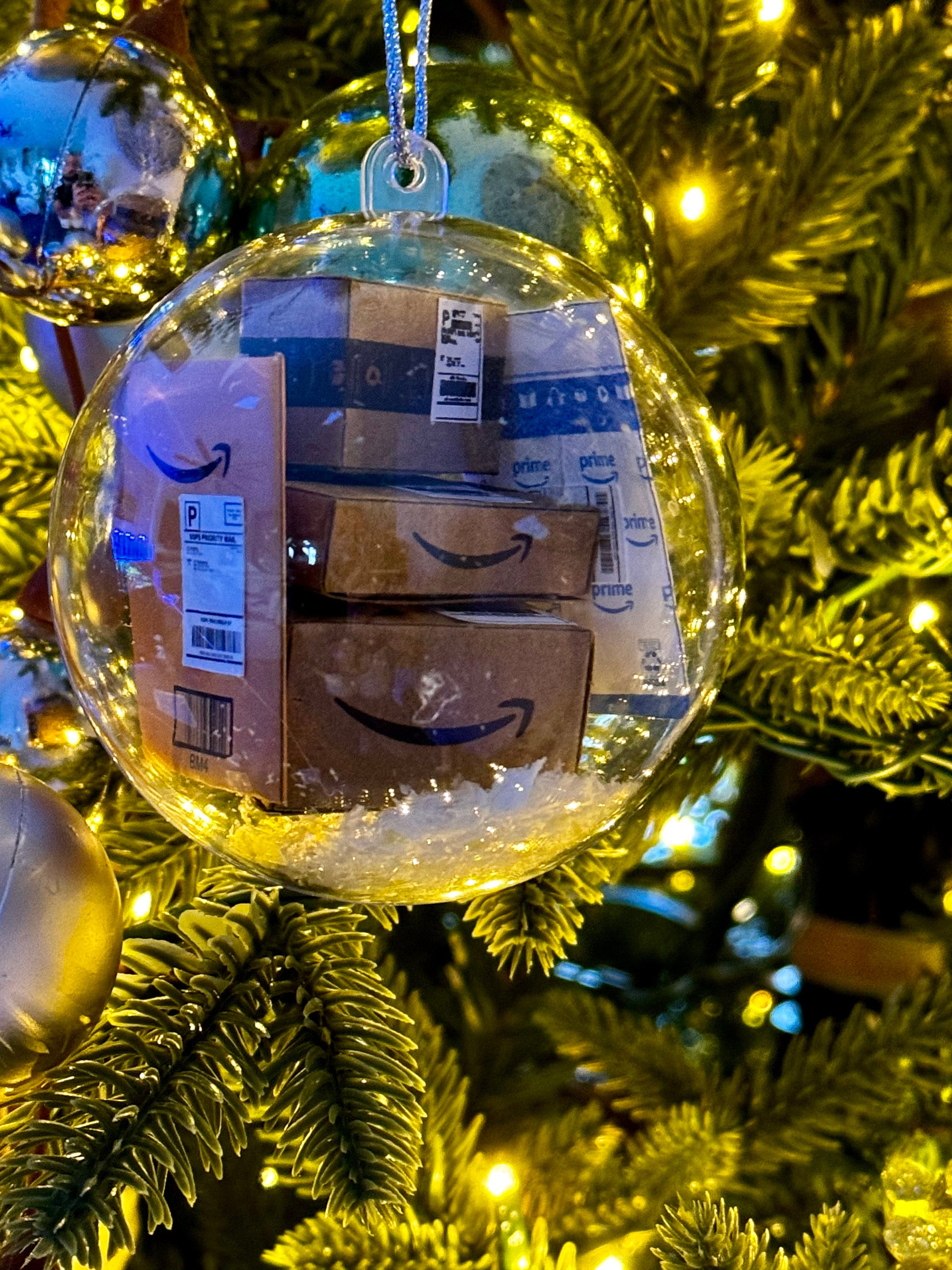 BEST SELLING Amazon Mini Packages Ornament Christmas Gift Housewarming ...