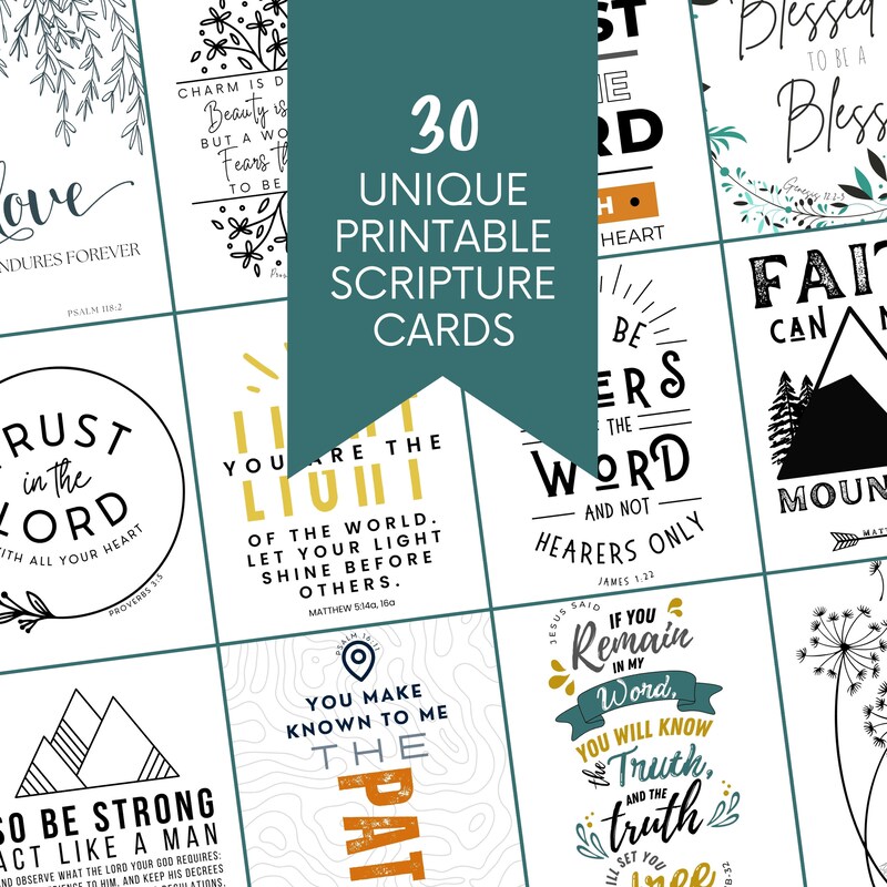 Scripture Prayer - Etsy