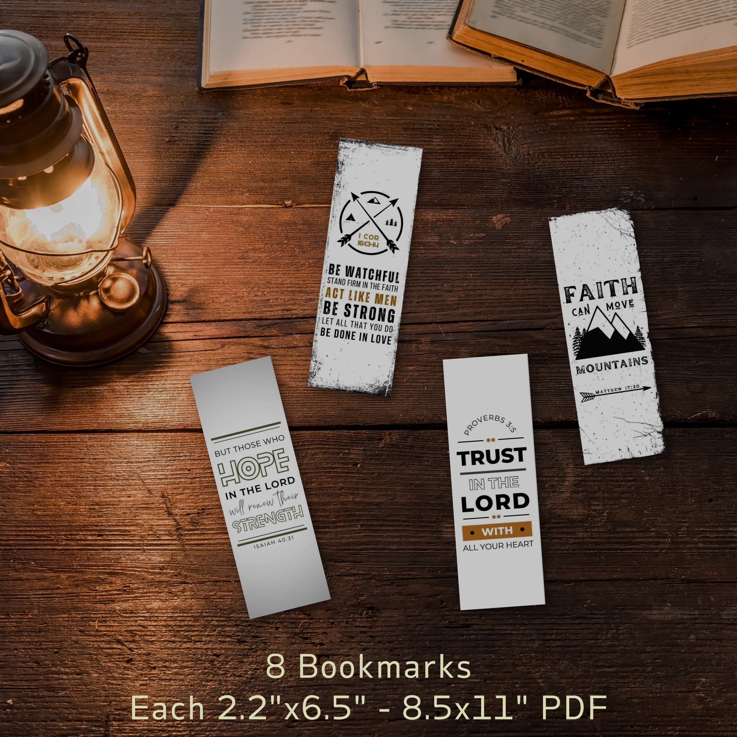 Scripture Bookmarks for Men Printable Bible Verse Bookmark Download for ...
