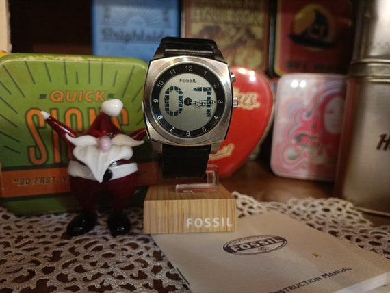 Fossil signs, unisex, beautiful, vintage (A) - Gem