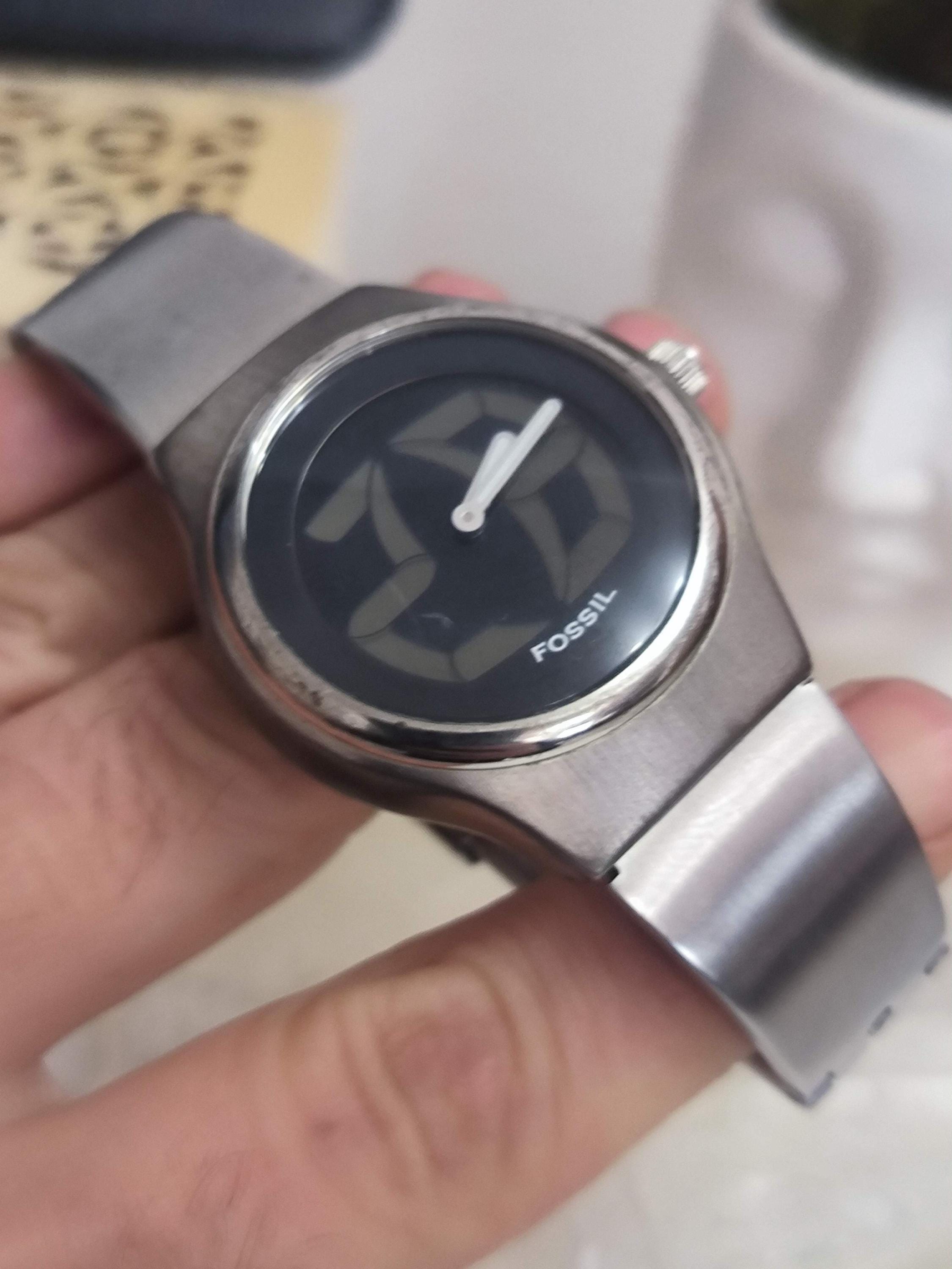 Big Tic Fossil Watch - Etsy Big Tic Fossil Watch - Etsy