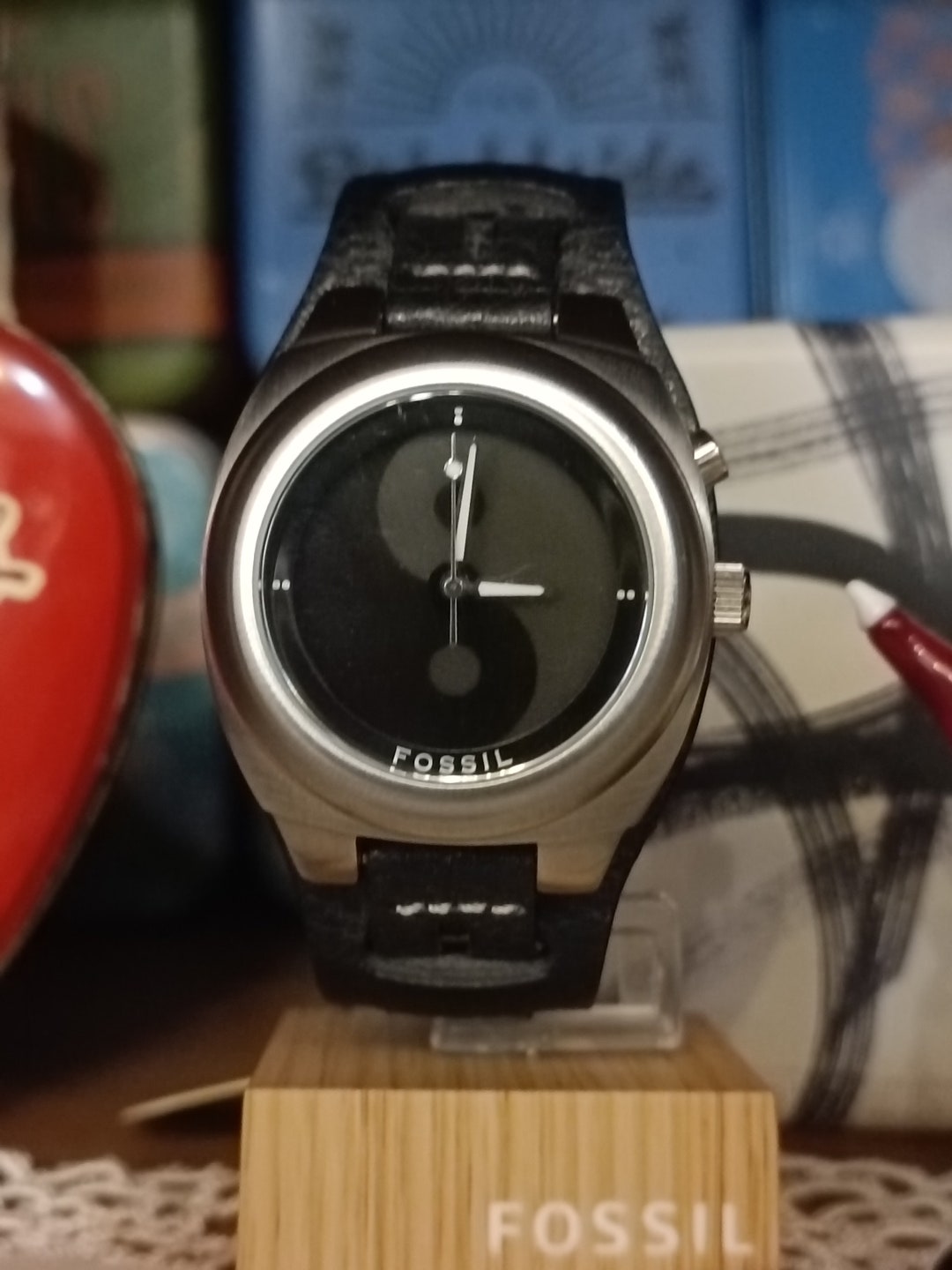 Fossil Big Tic Yin-yang. Vintage, Perfect, Unisex, Beautiful, Extremely ...