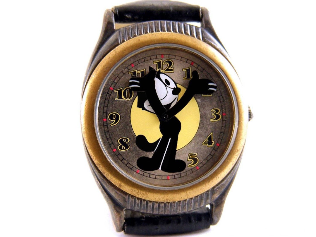 FOSSIL Felix the Cat Watch Vintage. LIMITED EDITION. - Etsy