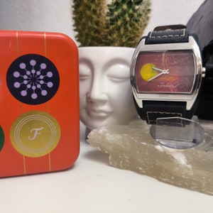 Fossil Big Tic 2004 Limited Edition Davis Cup. Unisex. Vintage. Perfect ...