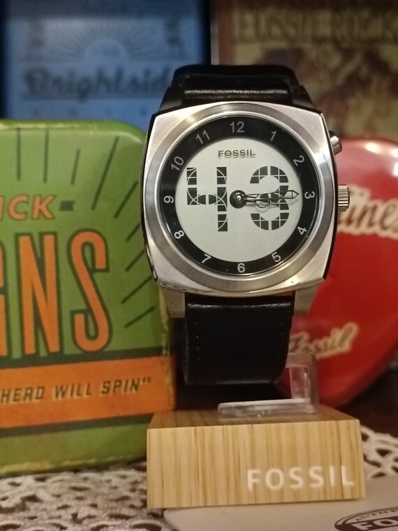 Fossil signs, unisex, beautiful, vintage (A) - Gem