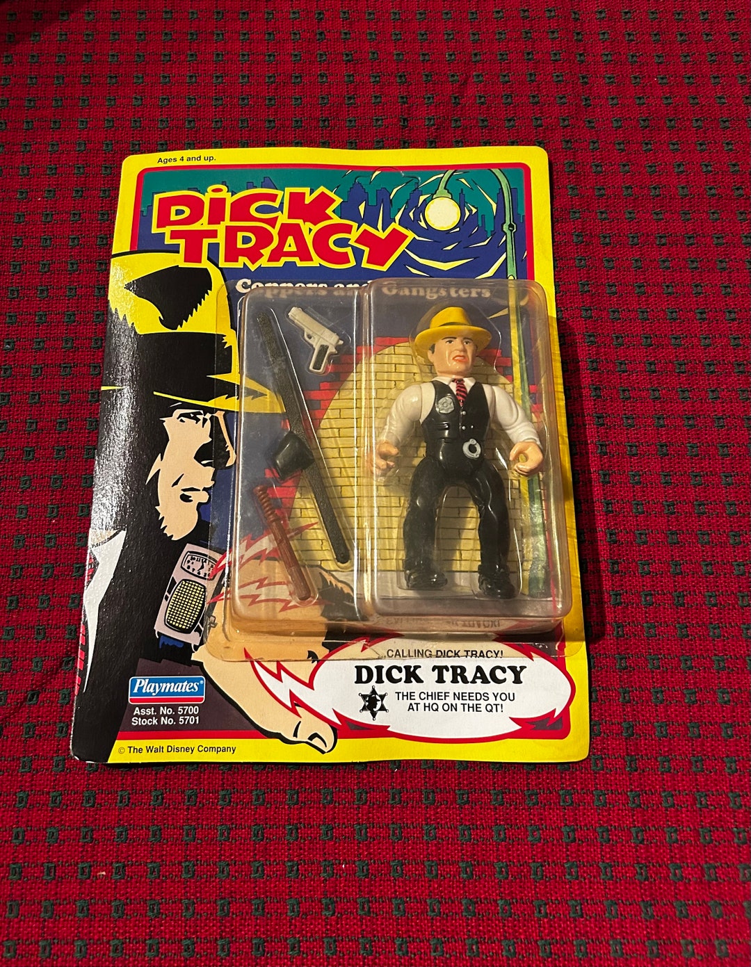 Dick Tracy Action Figure - Etsy