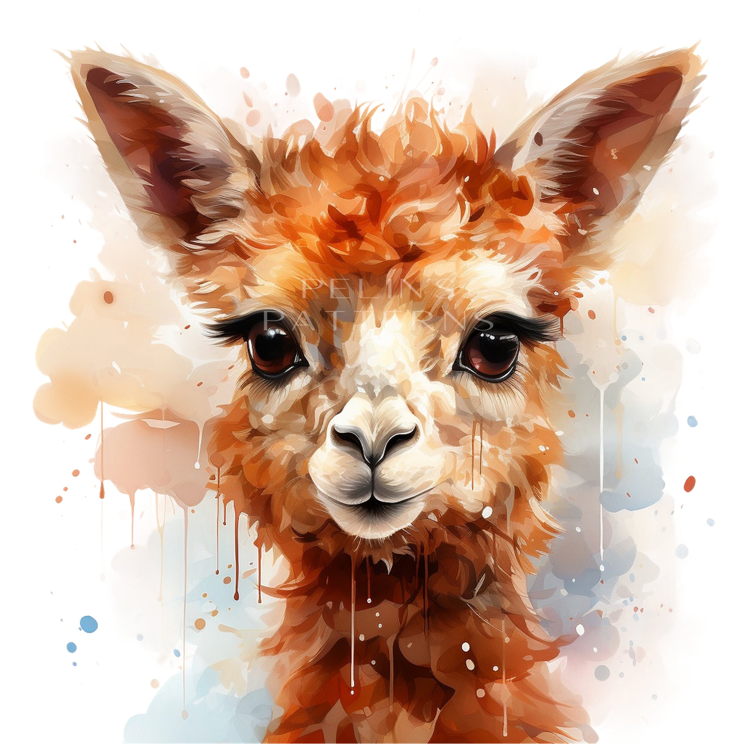 Alpaca Png Clipart - Etsy