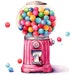 Gumball Machine Png Clipart - Etsy