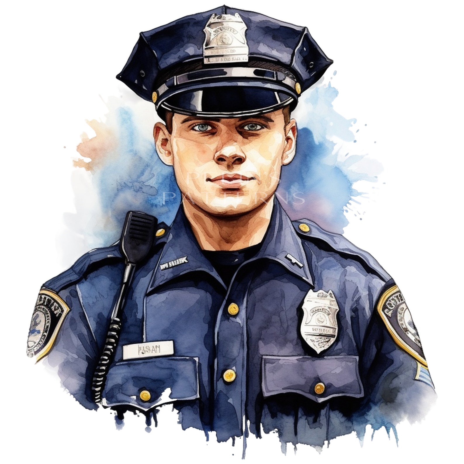 Police Officer Png Clipart - Etsy