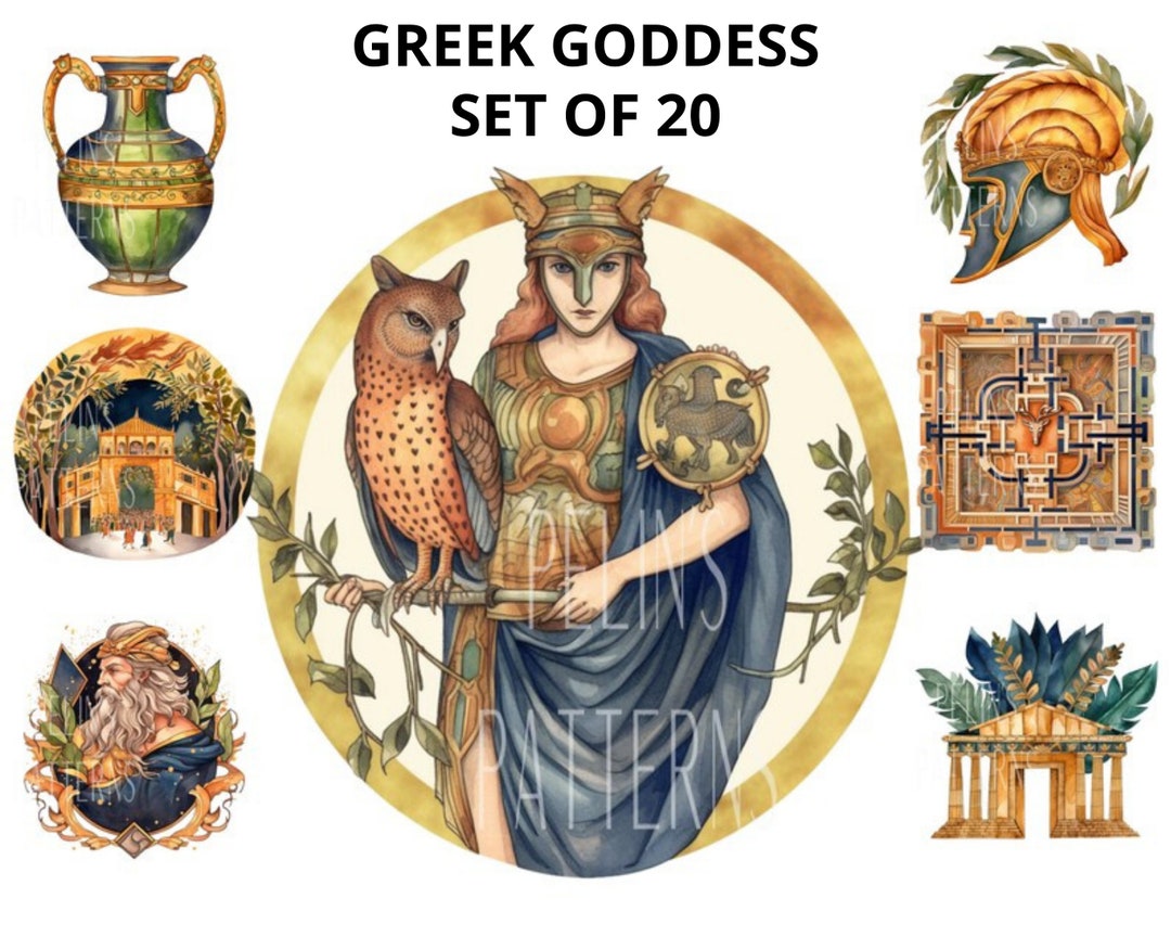 Ancient Greek Clipart PNG Bundle - Etsy UK
