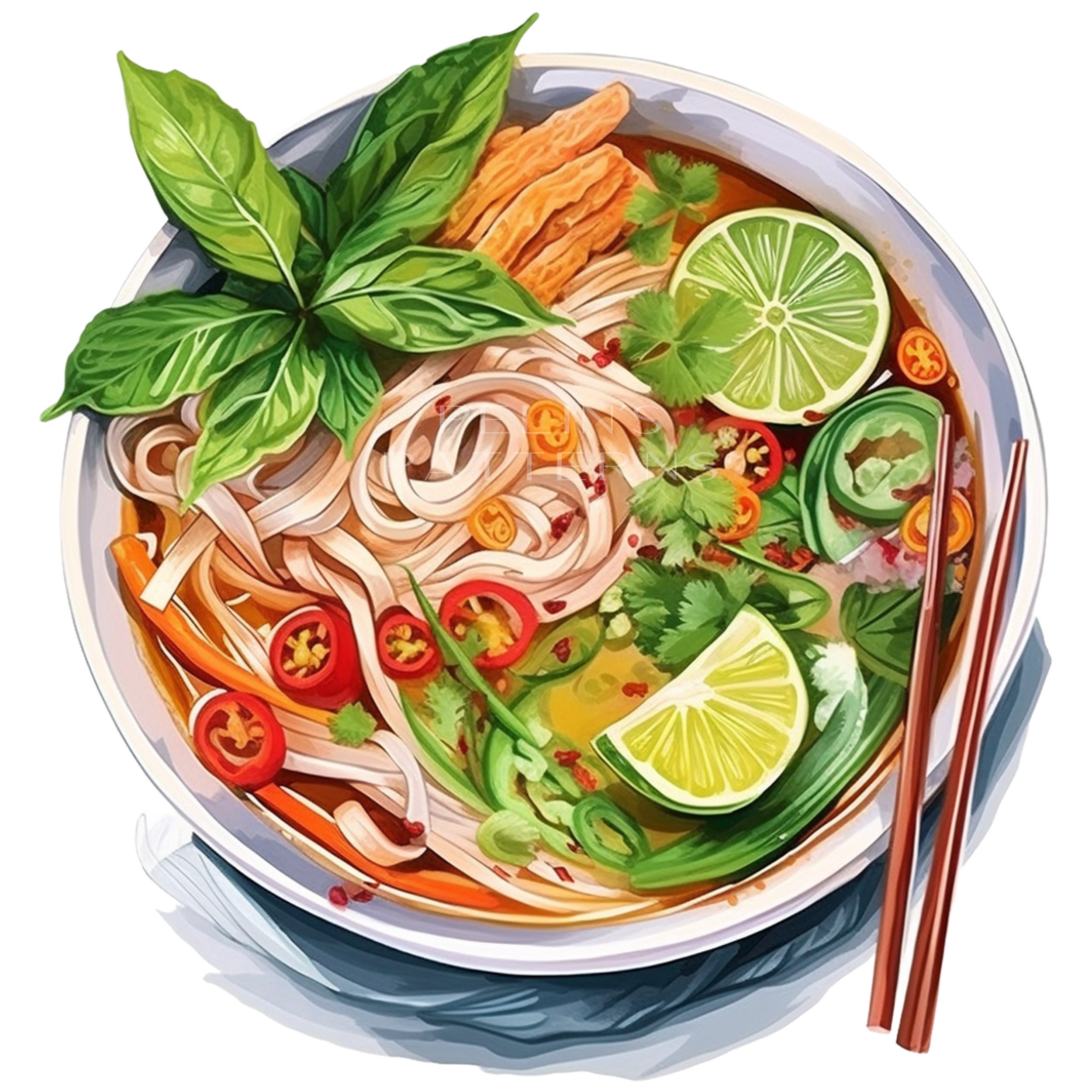 Pho Png Clipart - Etsy