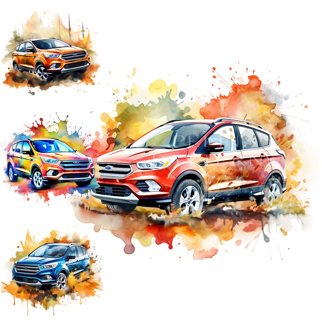 Ford Escape Clipart PNG - Etsy