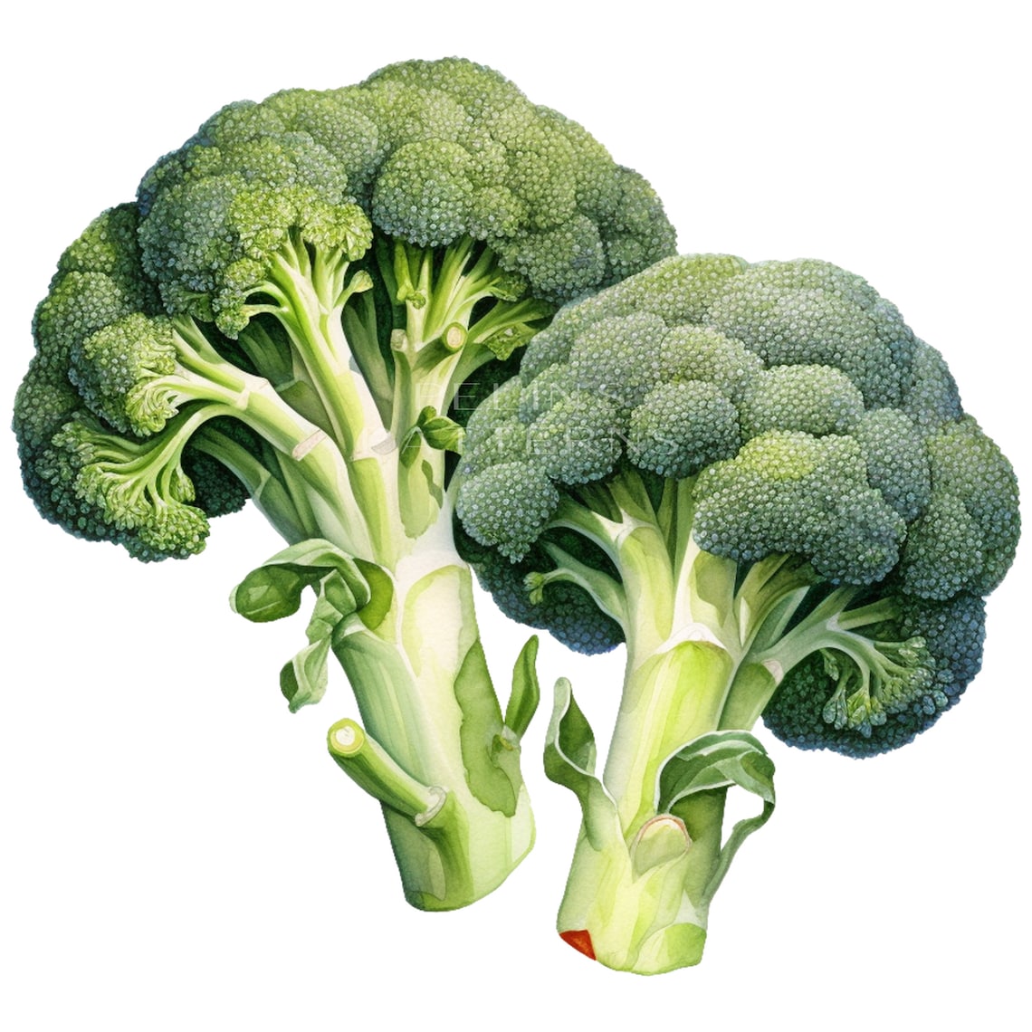 Broccoli Clipart Png - Etsy