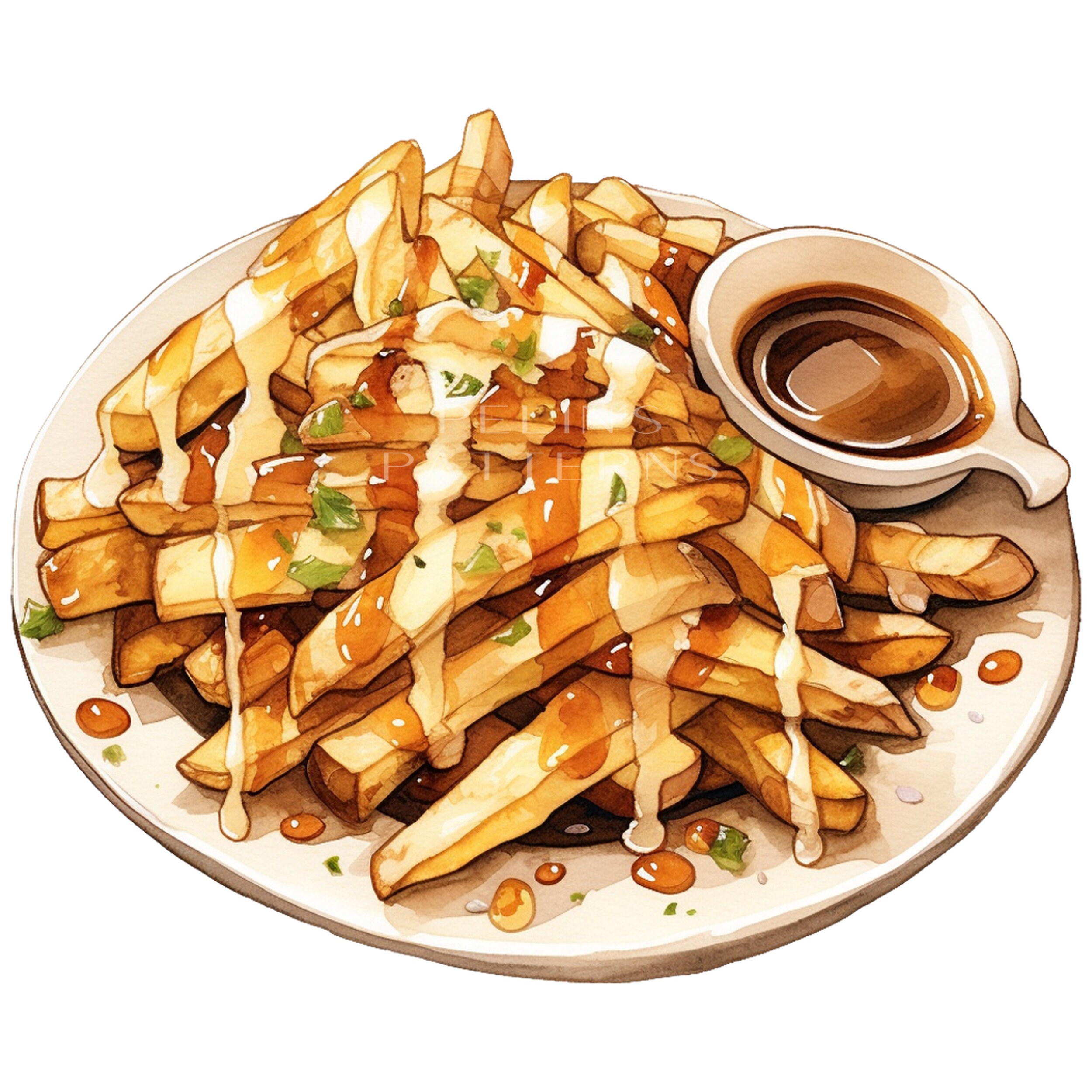 Poutine Png Clipart - Etsy