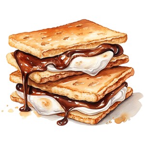 Smores Png Clipart - Etsy