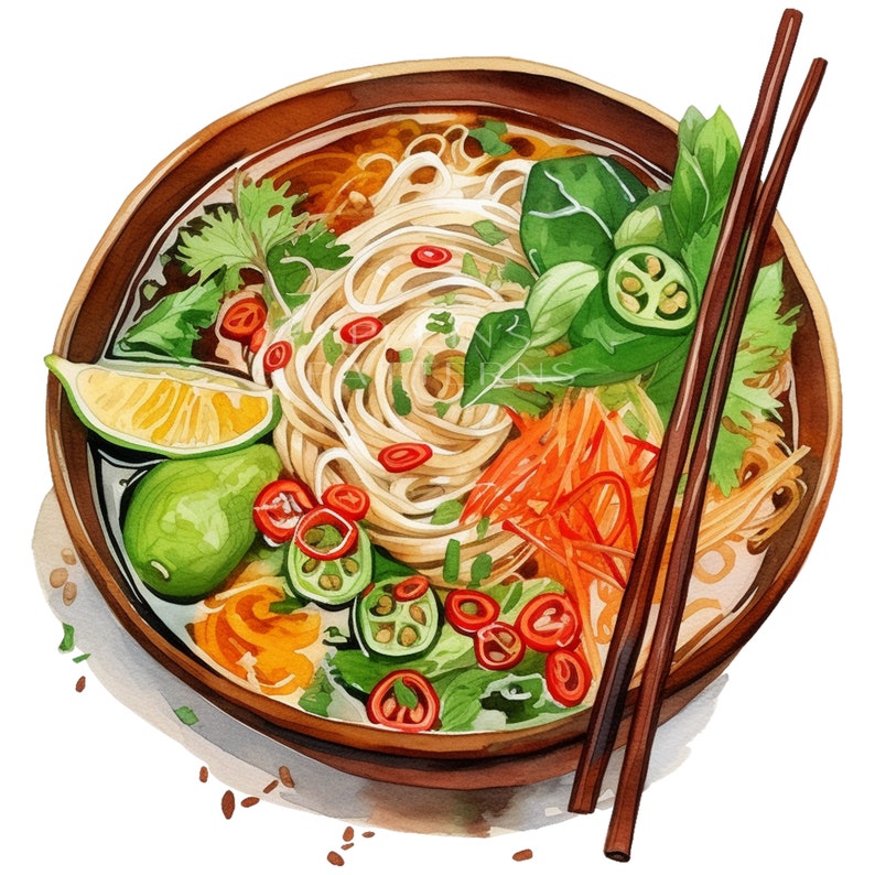 Pho Png Clipart - Etsy