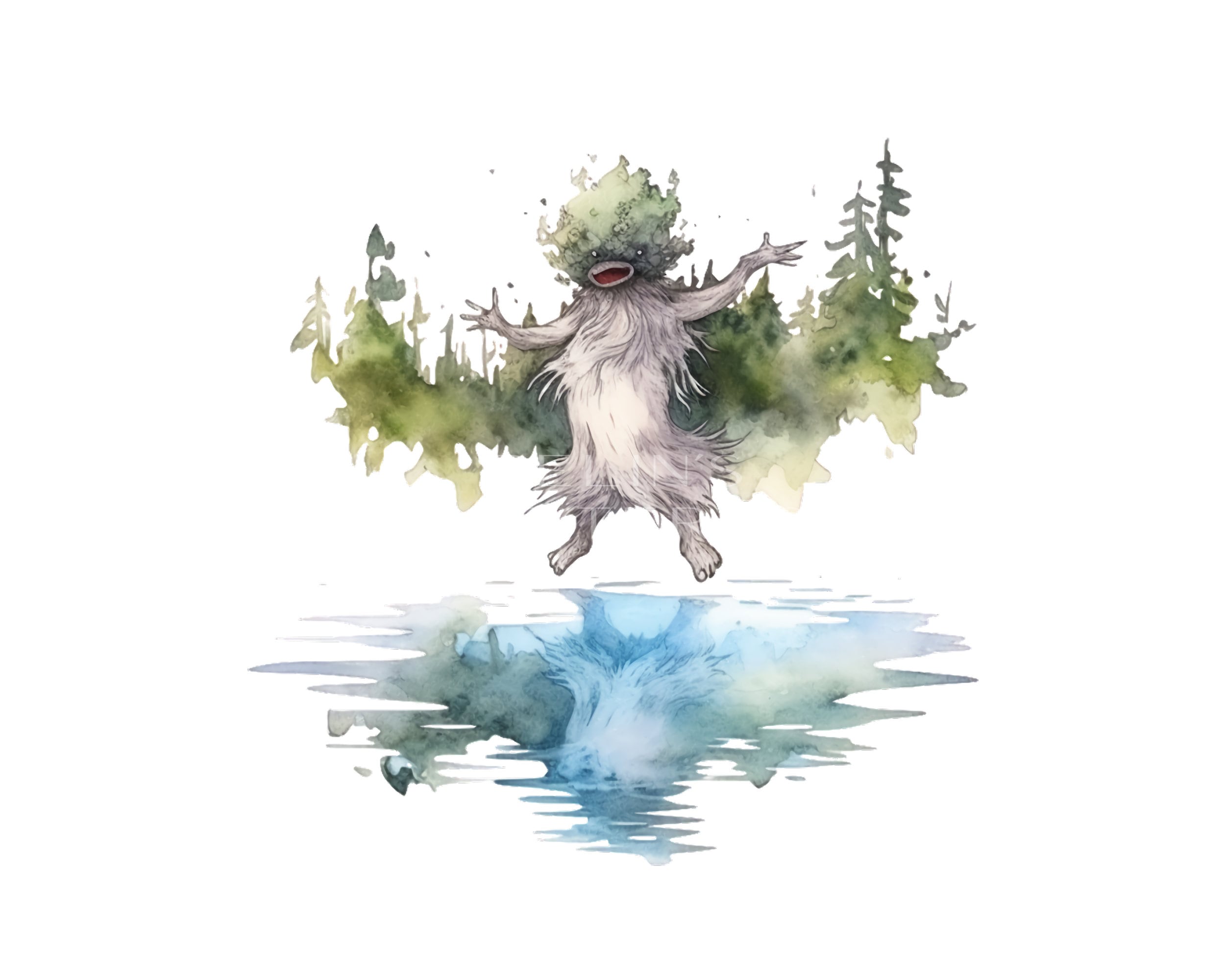 Water Sprite Clipart PNG - Etsy