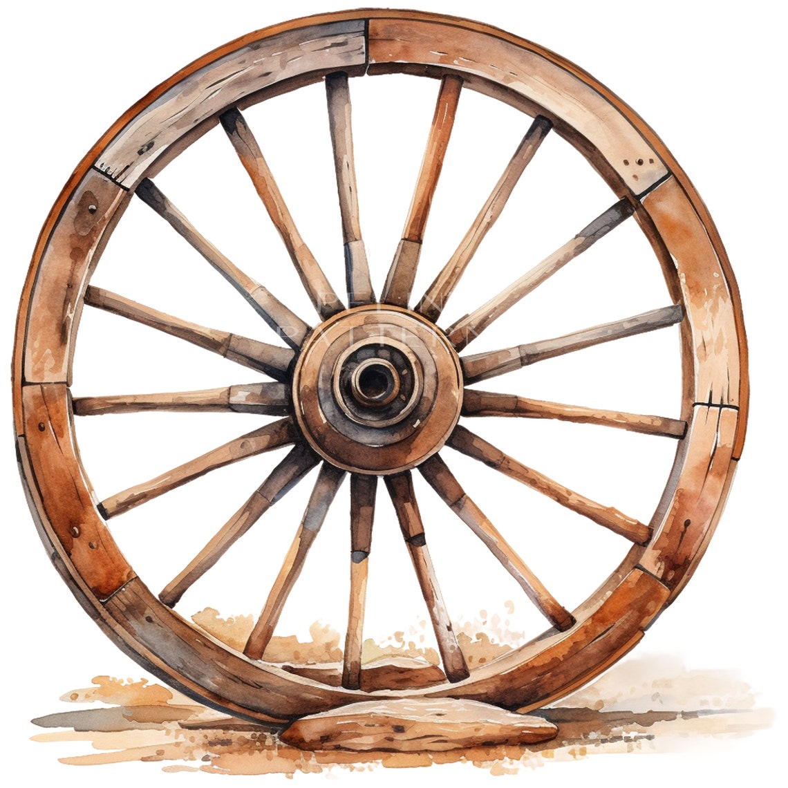 Wagon Wheel Png Clipart - Etsy