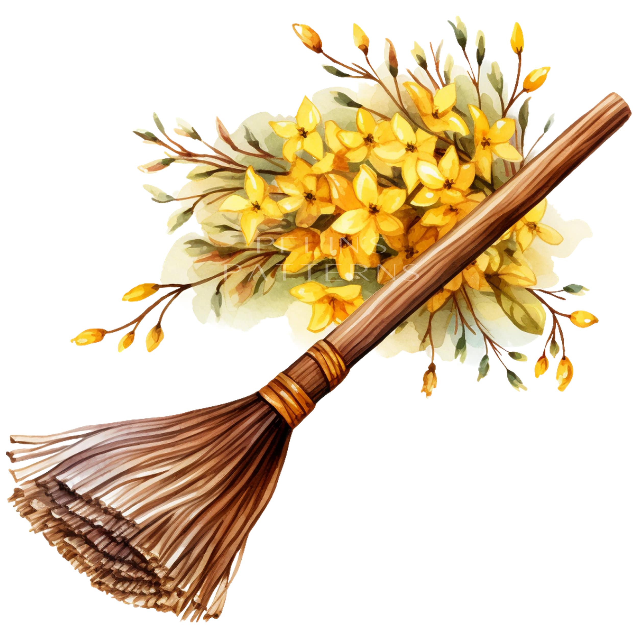 Broom Clipart Png - Etsy