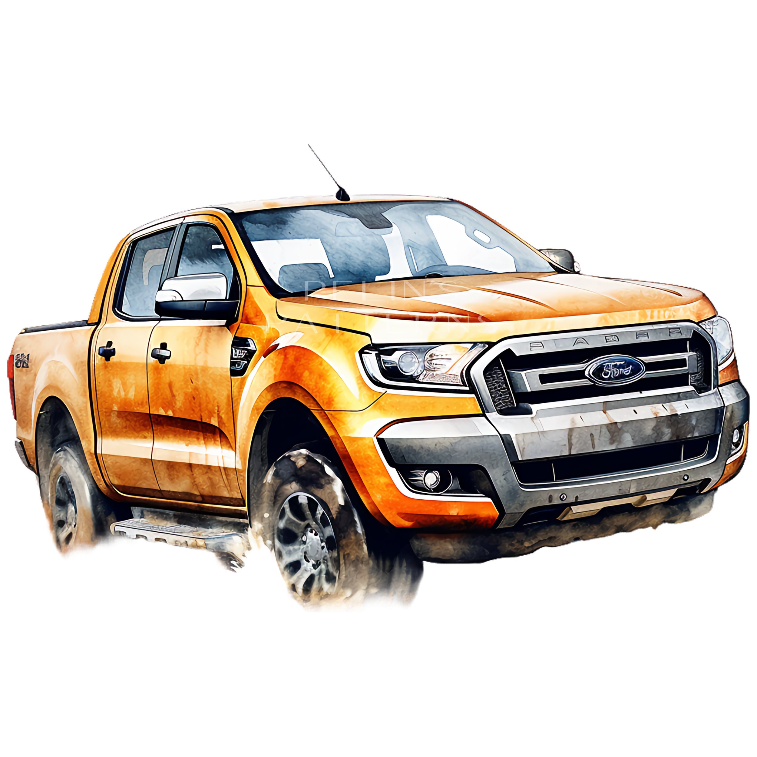 Ford Ranger Clipart PNG - Etsy