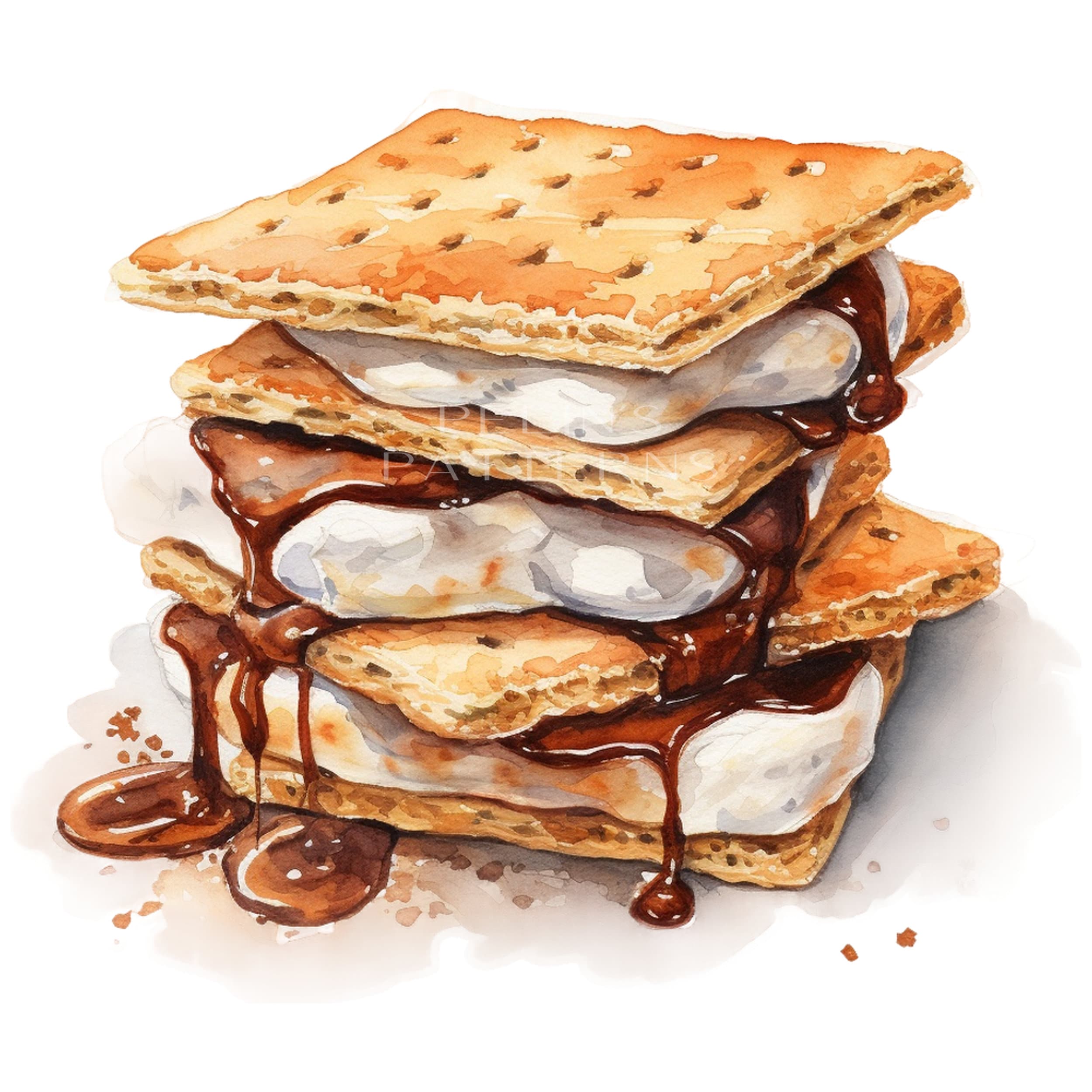 Smores Png Clipart - Etsy