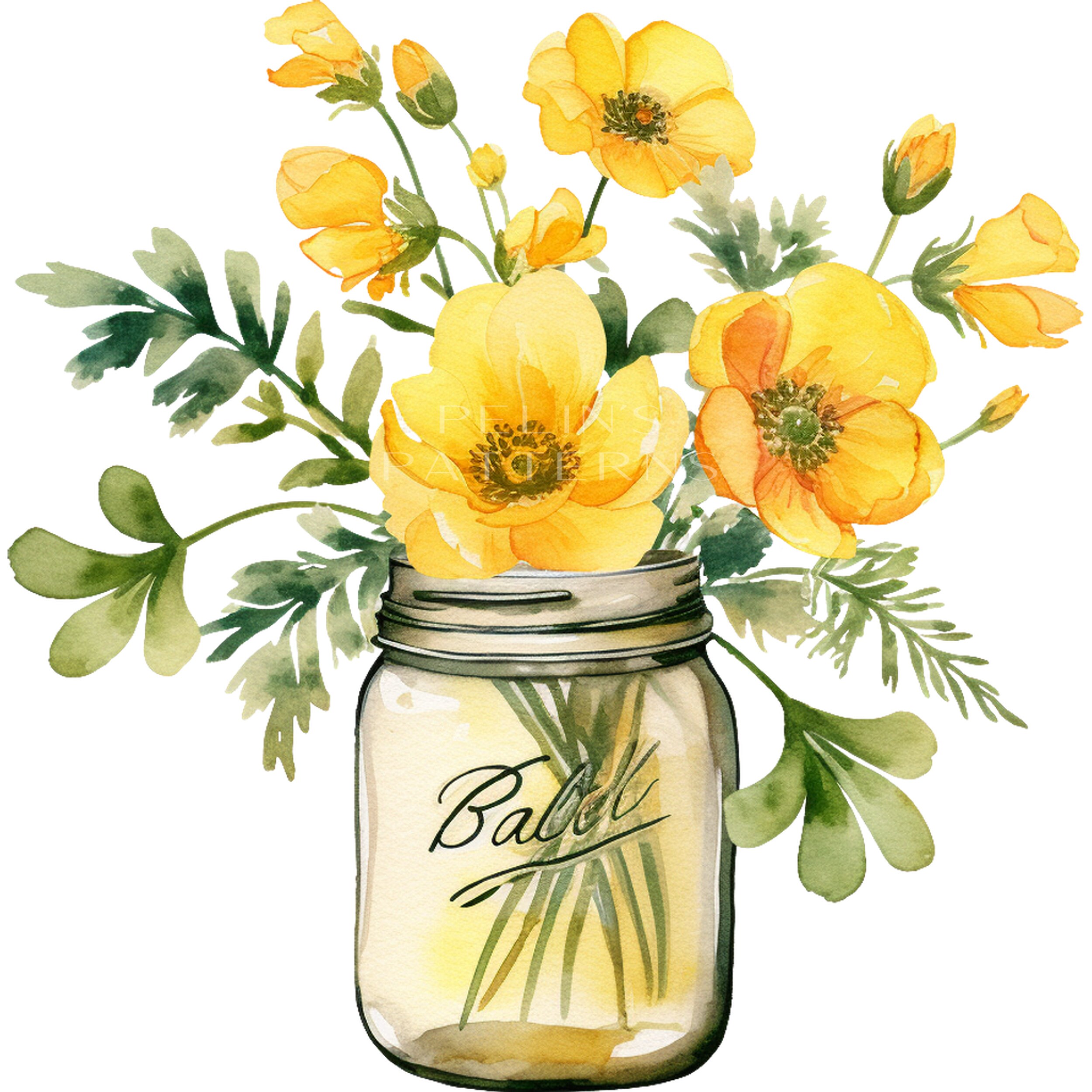 Buttercup PNG Clipart - Etsy