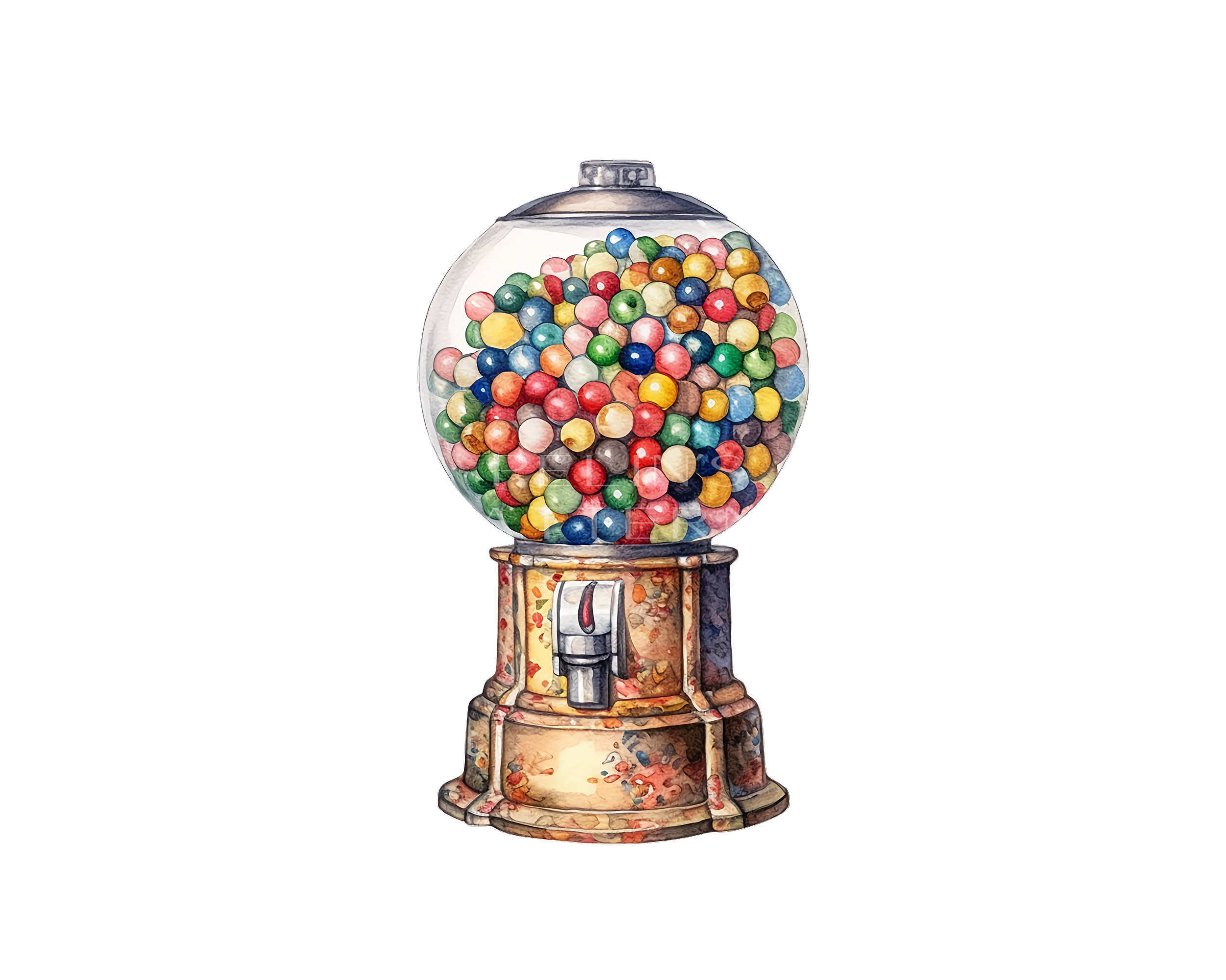 Gumball Machine Clipart PNG, Gumball Machine JPG, Gumball Machine Clip ...