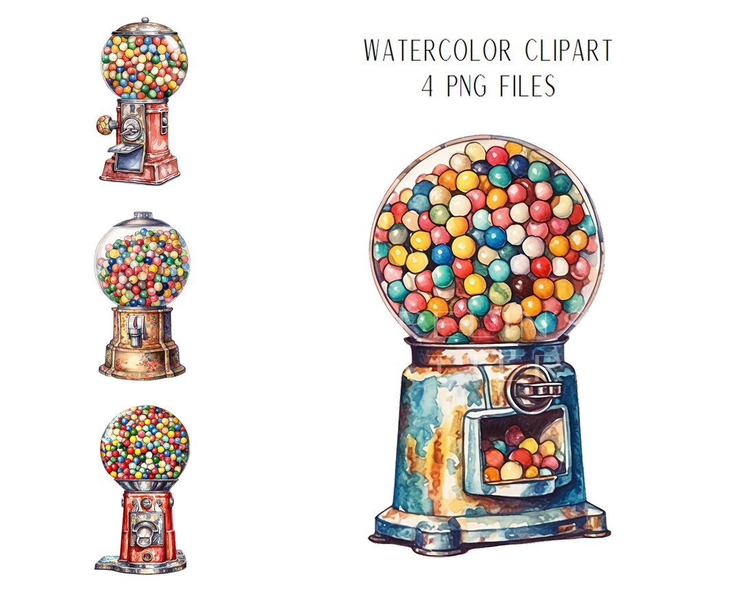 Gumball Machine Clipart PNG, Gumball Machine JPG, Gumball Machine Clip ...