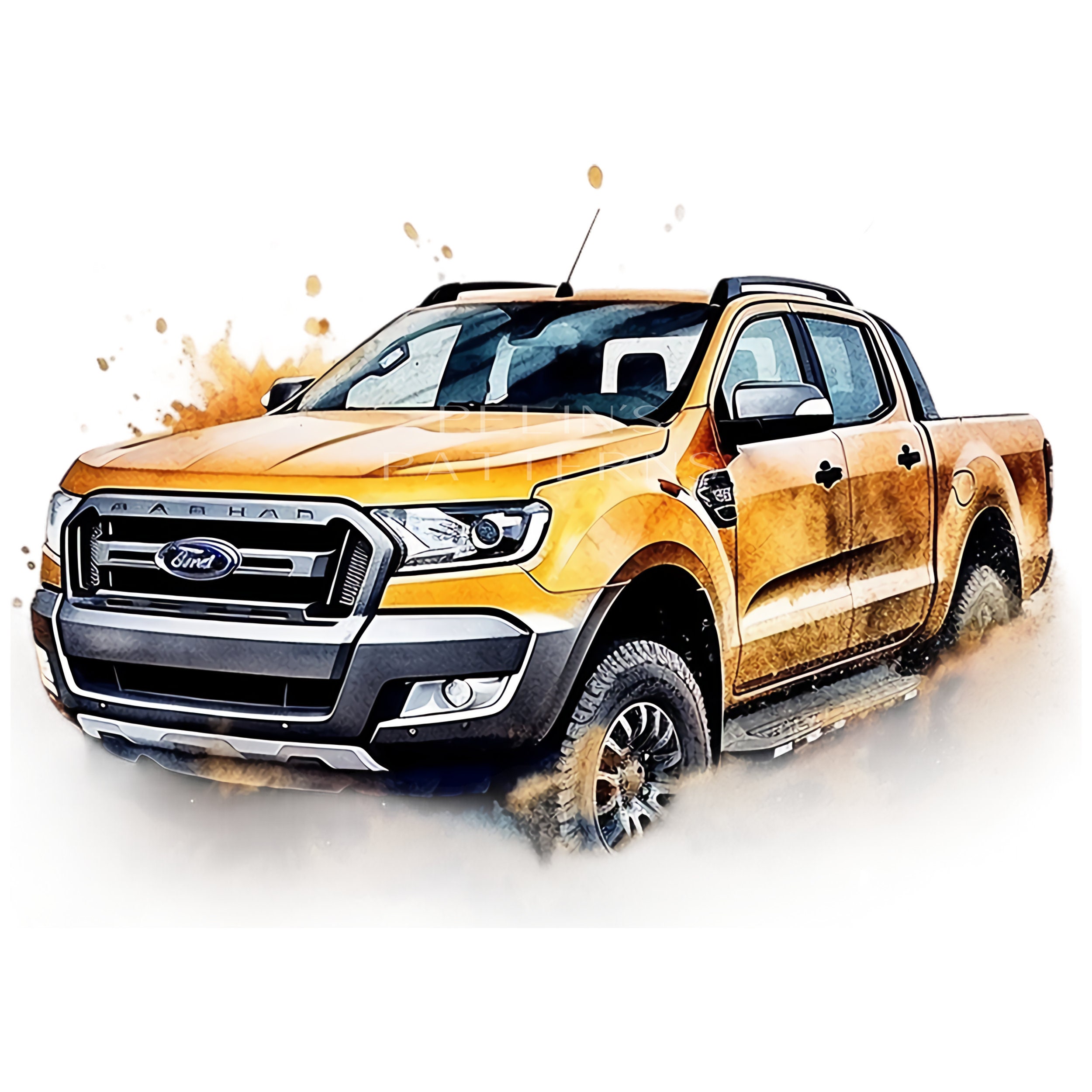 Ford Ranger Clipart PNG - Etsy