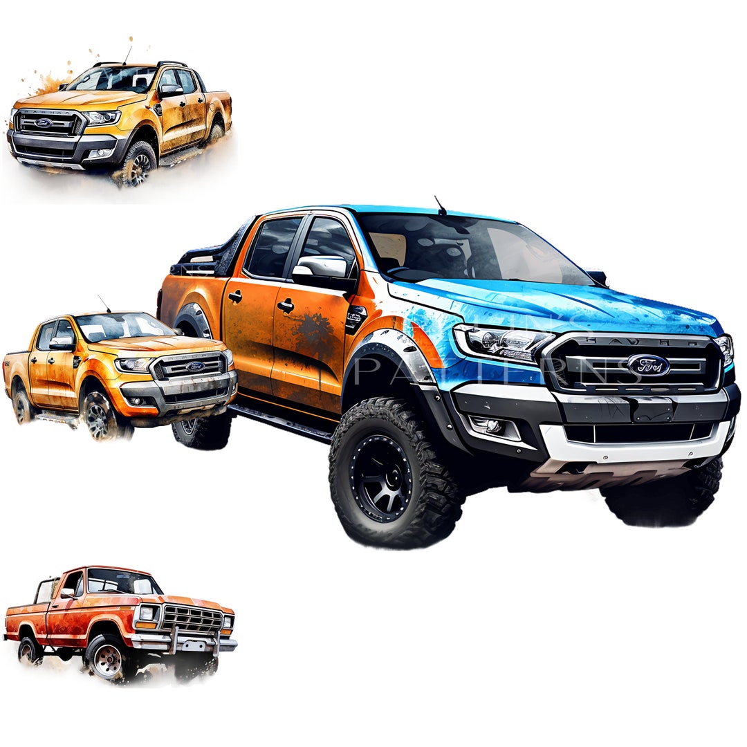 Ford Ranger Clipart PNG - Etsy