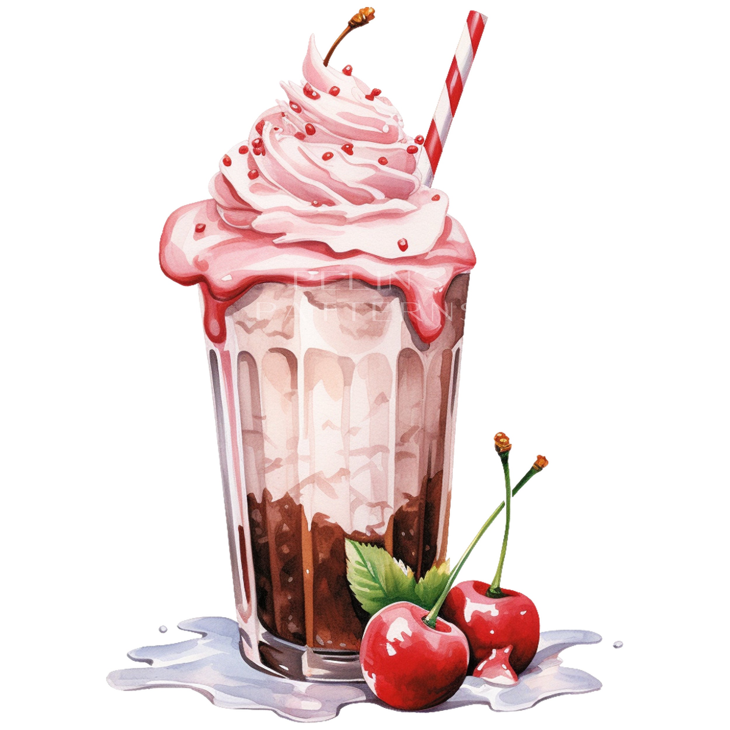 Milkshake Png Clipart - Etsy