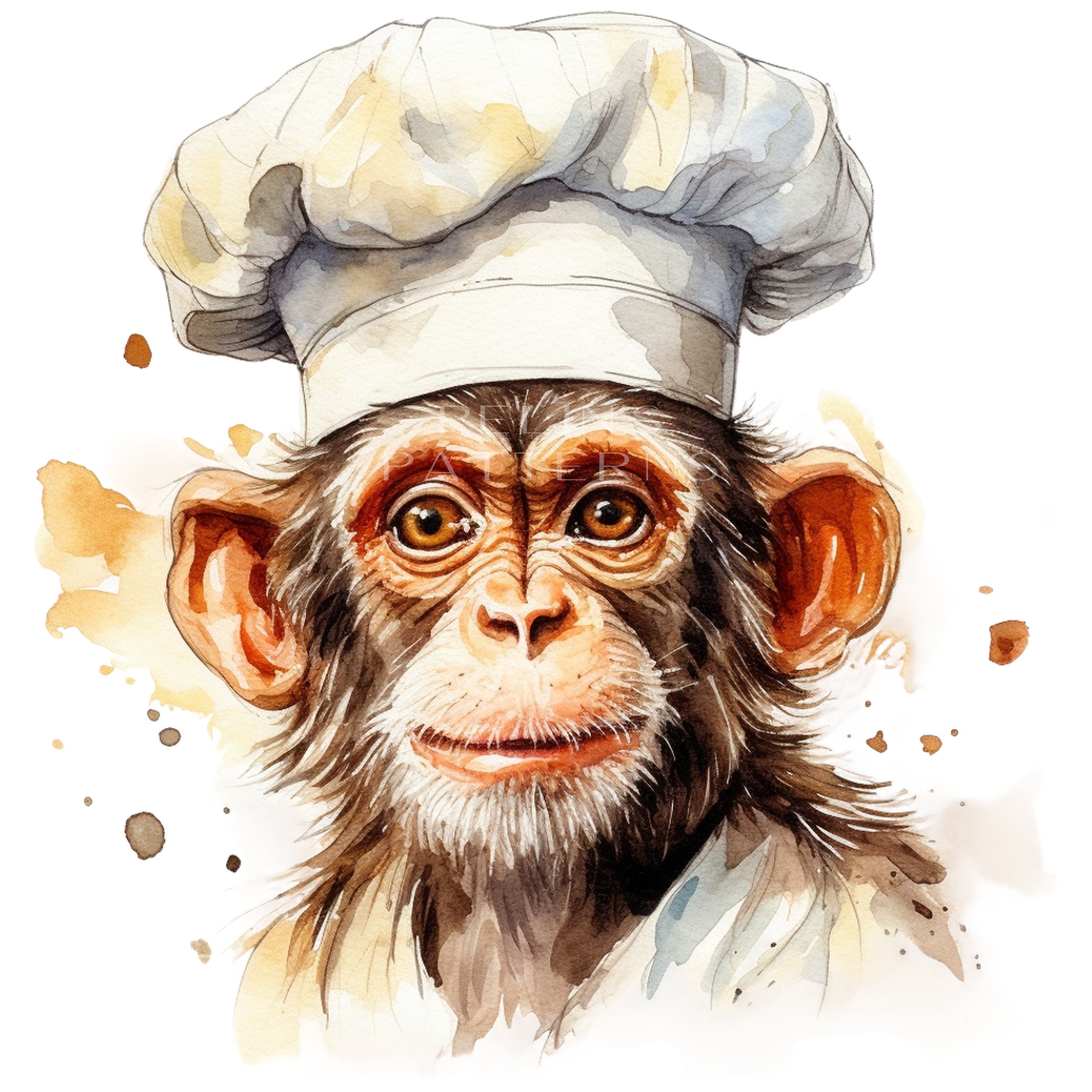 Monkey Png Clipart - Etsy