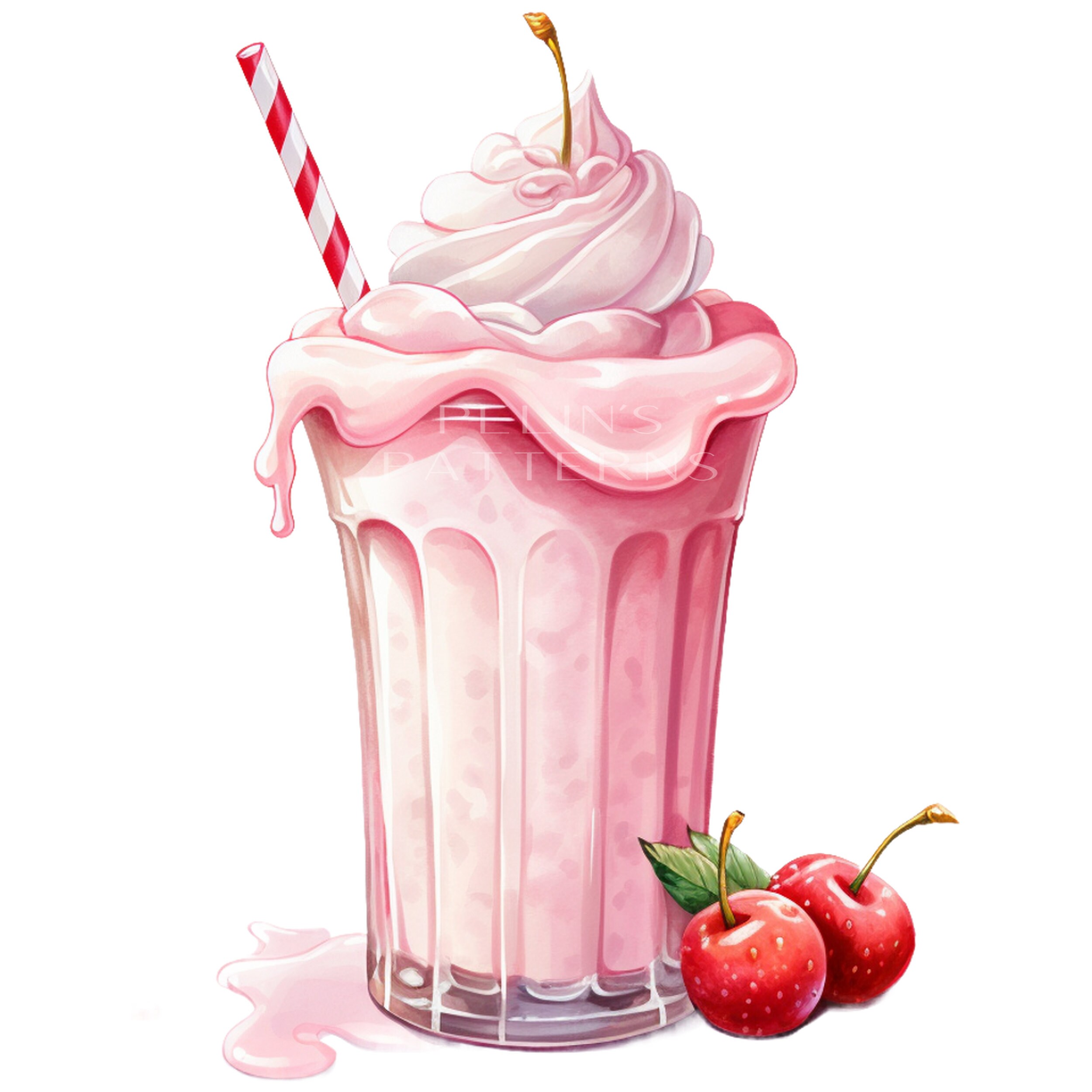 Milkshake Png Clipart - Etsy