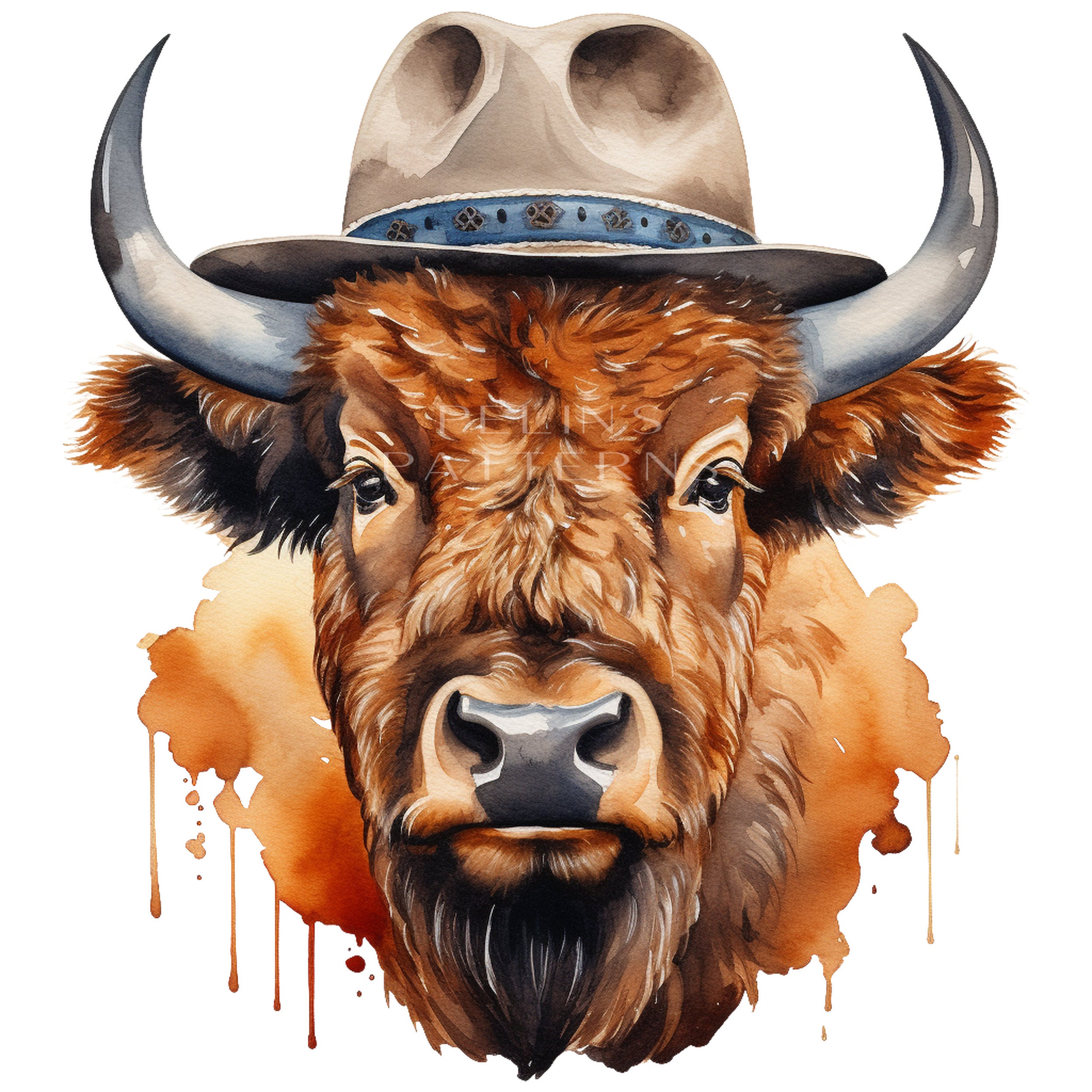 American Bison Png Clipart - Etsy