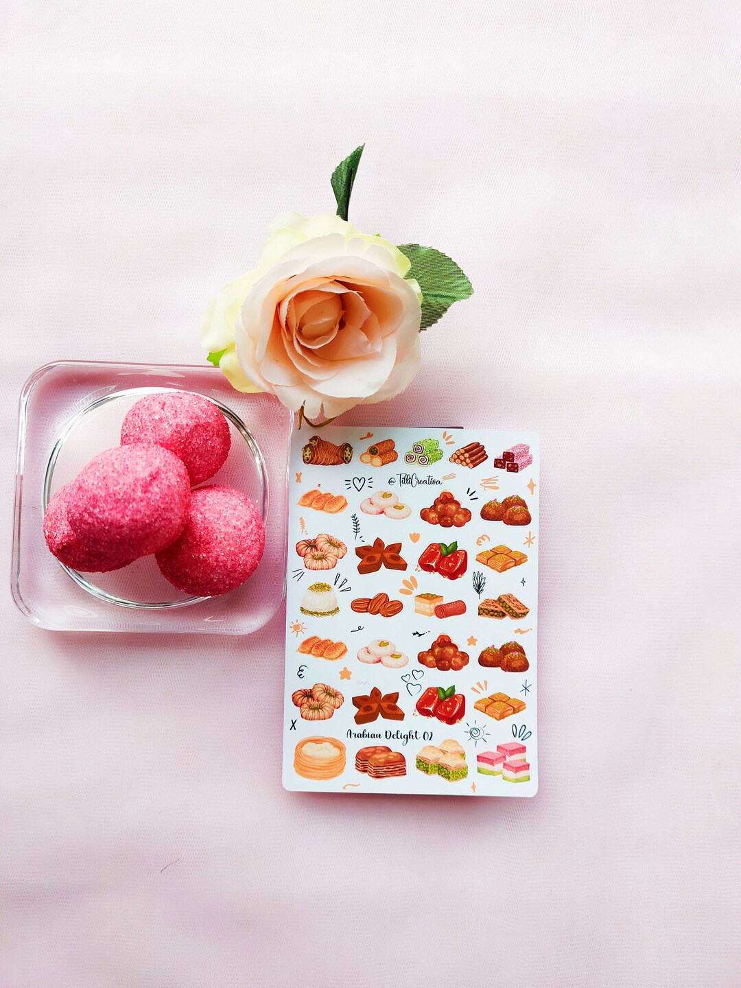 Sticker Sheet Baklava Sticker Bujo Journal Sticker Planner Sticker Book ...