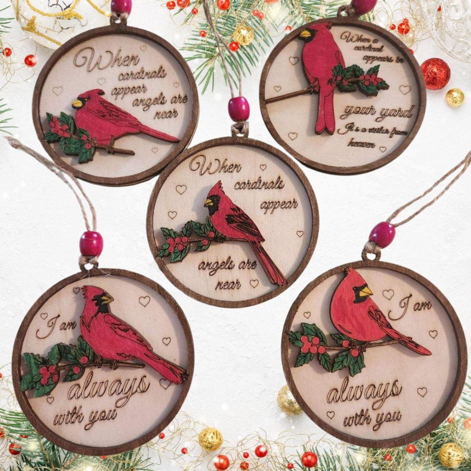 In Loving Memory: A Tribute to Our Beloved Cardinal - Etsy