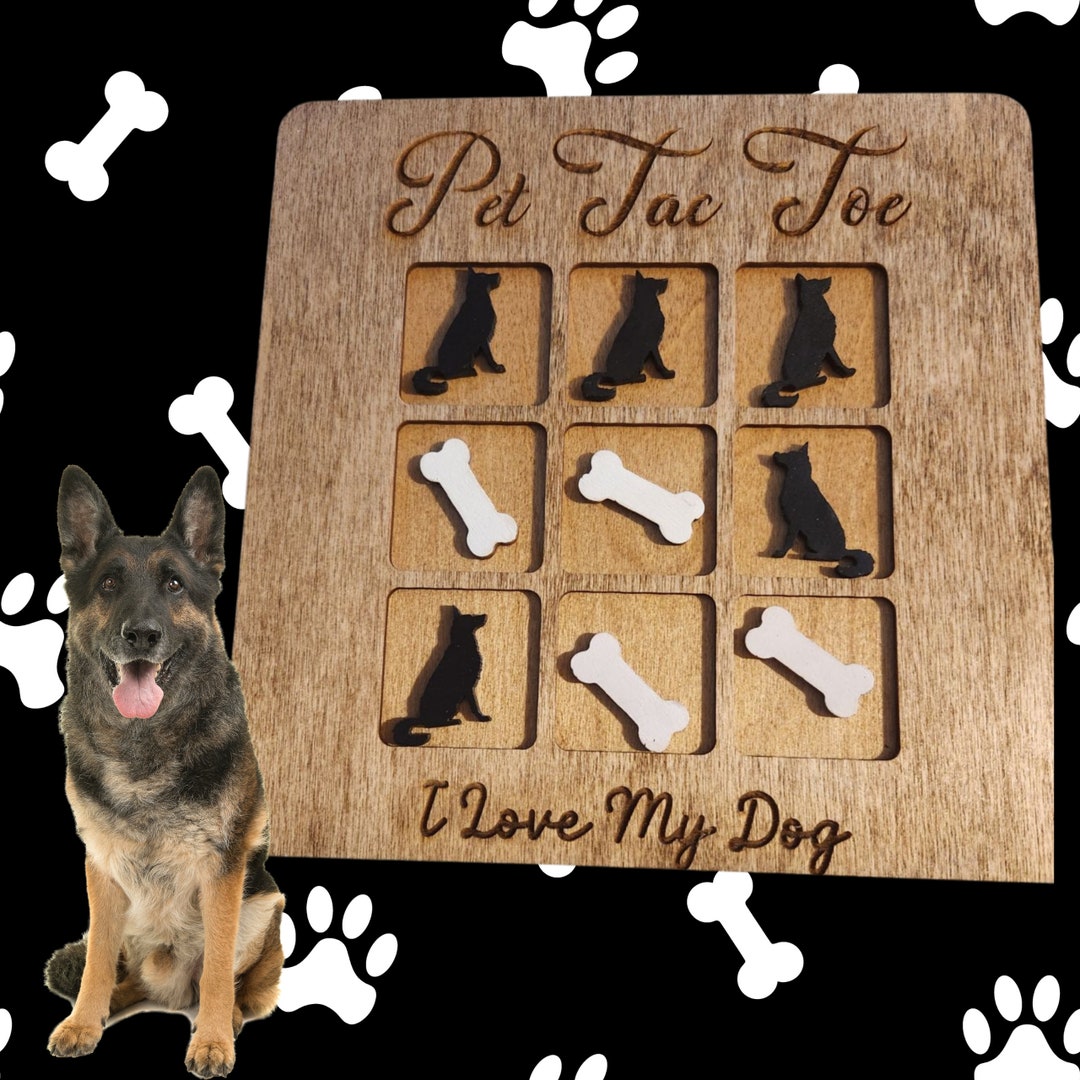 Pet Tac Toe (dog) - Etsy