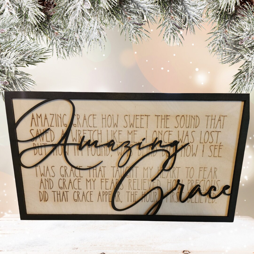Amazing Grace - Etsy