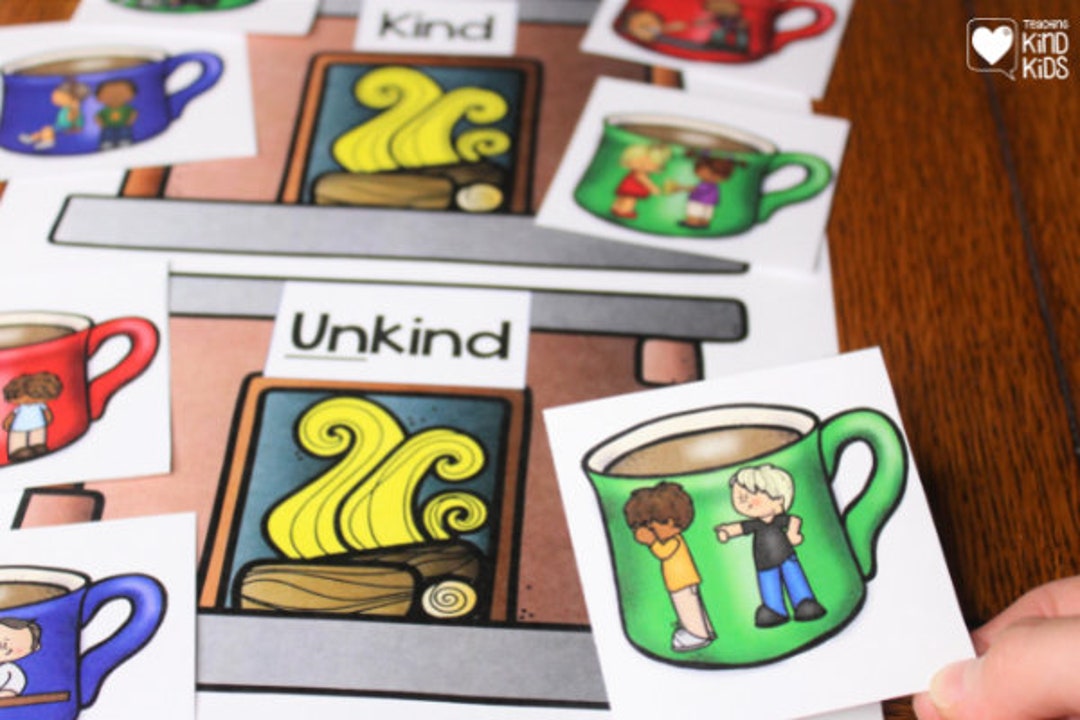 Hot Cocoa Winter Activities: Kind or Unkind Sort and Kindness ...