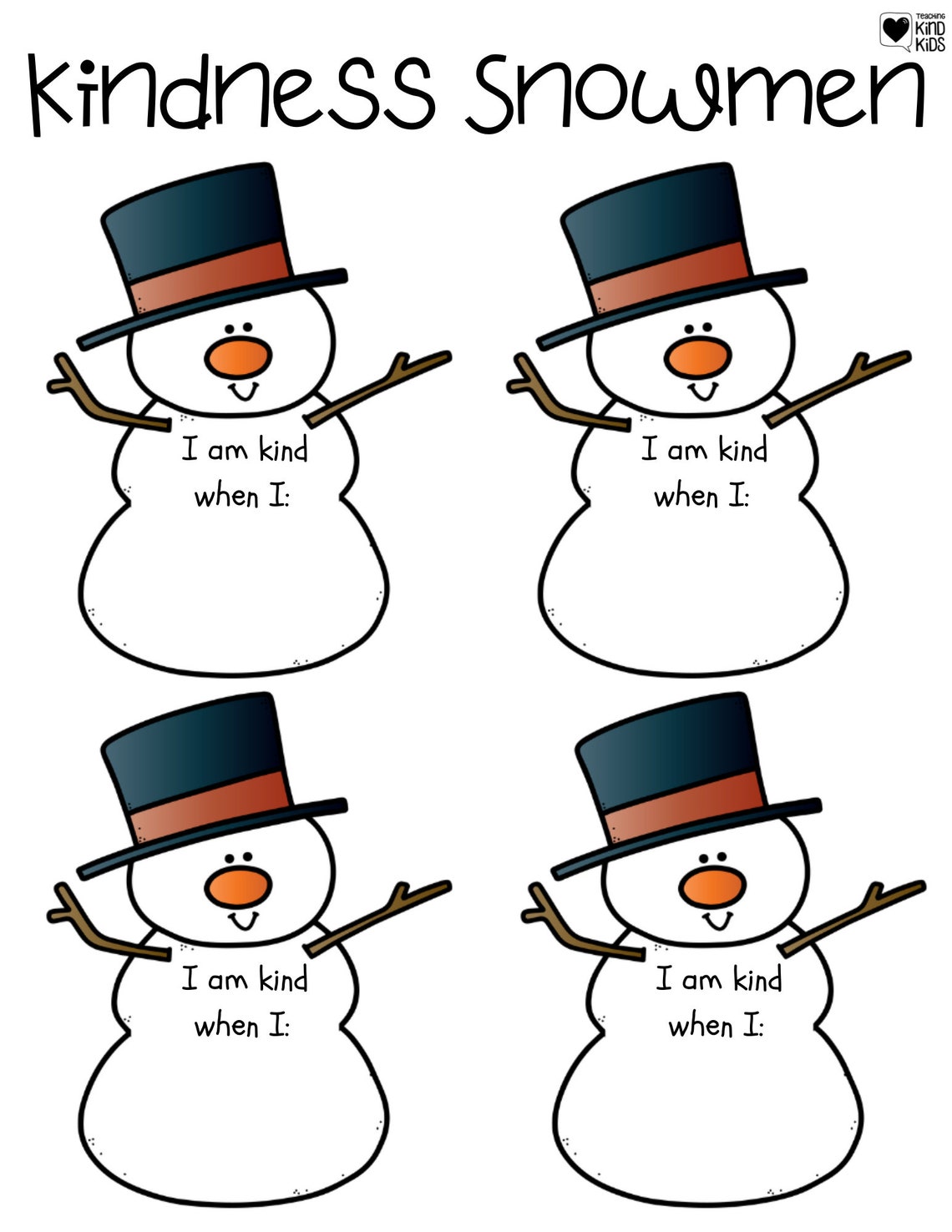 Winter Ultimate Kindness and SEL Bundle for Winter Character Ed - Etsy