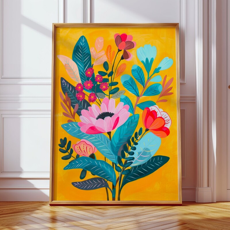 Bright Color Art - Etsy