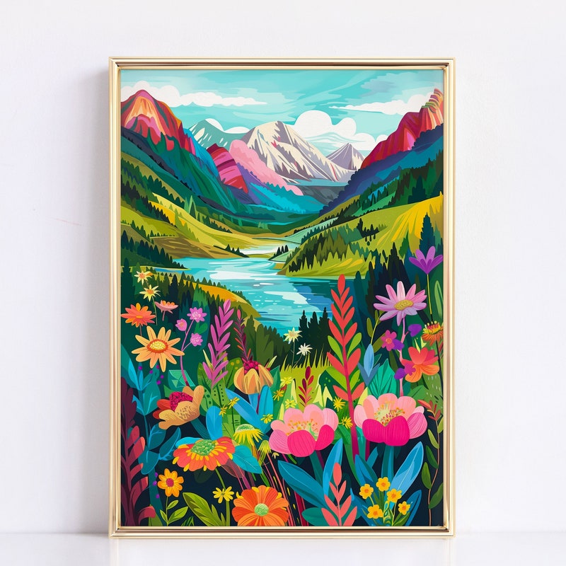 Colorful Flower Patches - Etsy