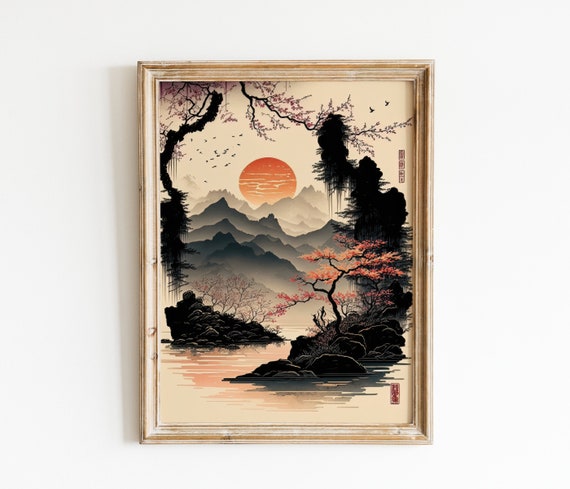 Japanese Modern Landscape Painting