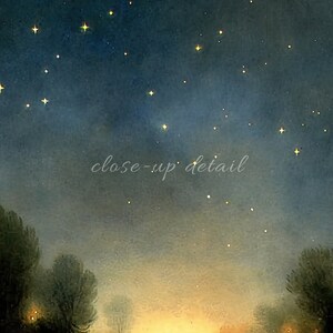 Vintage Star Gazing Printable Night Celestial Poster - Etsy