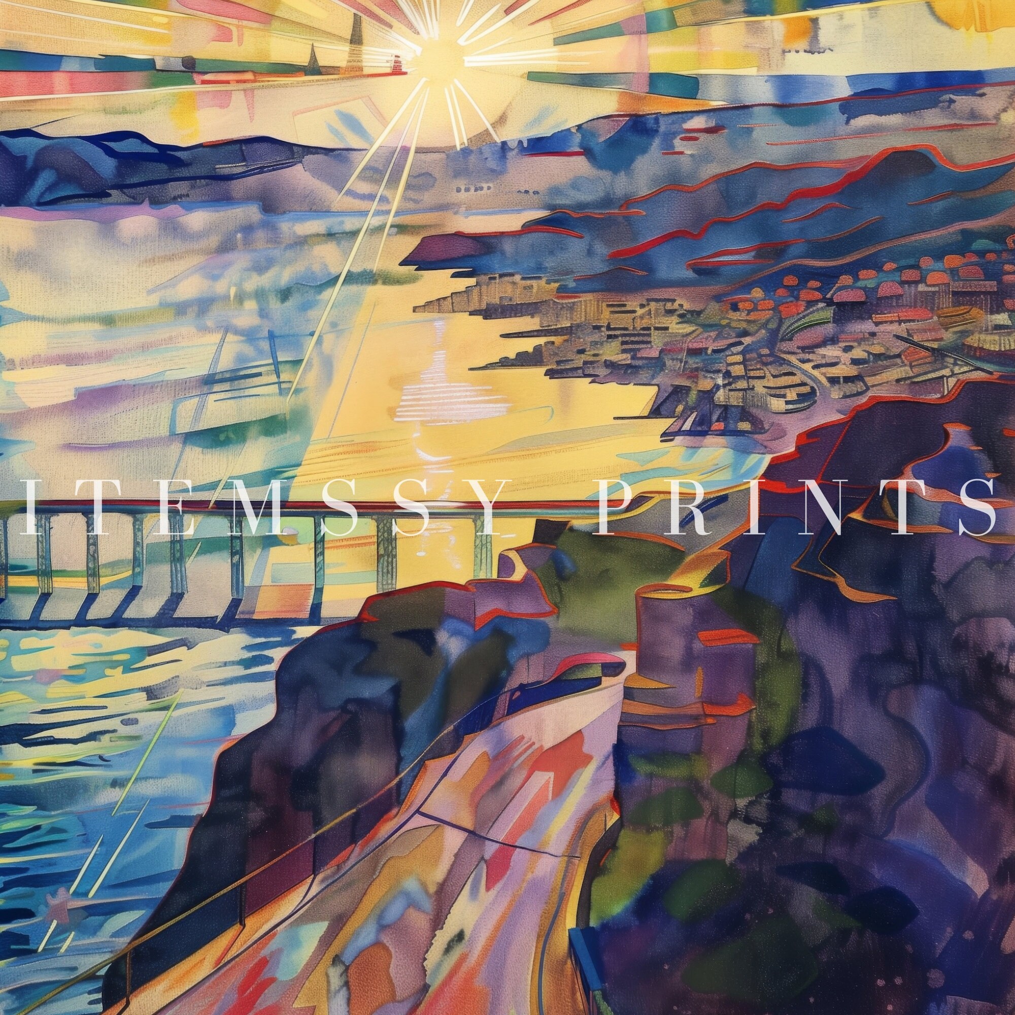 The Sun by Edvard Munch Wall Art Print | Nature Decor | Iconic Art for ...